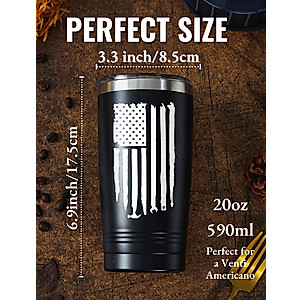 Onebttl Grandpa Gifts for Father's Day, Christmas, Birthday, 20oz Stainless Steel Tumbler with Lid and Straw from Granddaughter Grandson - Grandpa