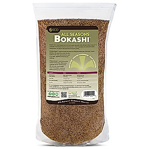 All Seasons Bokashi Compost Starter 5 lbs (2 Gallon) - Dry Bokashi Bran for Kitchen Compost Bin - Compost Food & Pet Waste Quickly & Easily with Low Odor by SCD Probiotics