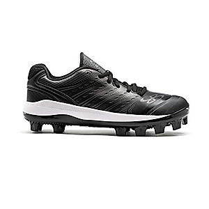 Boombah Women's Dart 3002 Low Molded Black/Charcoal - Size 9