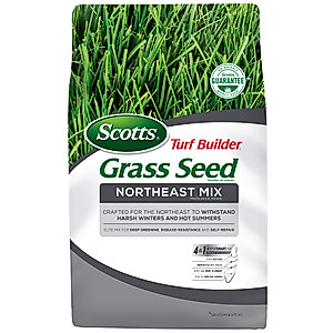 Scotts Turf Builder Grass Seed Northeast Mix with WaterSmart Plus Coating Technology, 20 lbs.