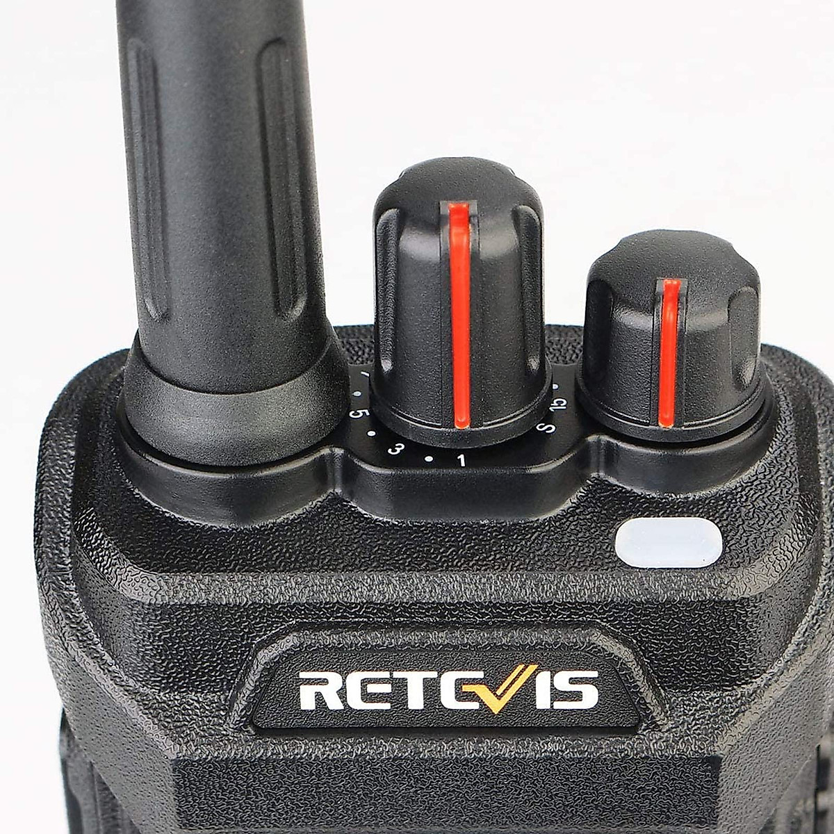 Retevis RT48 Waterproof Walkie Talkie,2 Way Radio Long Range,Military Grade,Hands-Free,Emergency Alarm,Rugged,Squelch,Walkie Talkies with Earpiece for Hunting (2 Pack)