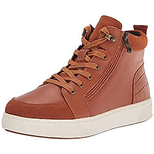 Propét Womens Kasia Sneaker, Tan, 9 Wide US