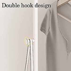 ZBYL Clothing Rolling Wardrobe Garment Rack with Wheels, Metal Clothes Closet Rack with Bottom Shelf, Portable Organizer Standard Rod with Hooks for Hanging Clothes, 68×160cm