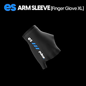 PULSAR eS Gaming Arm Sleeve for Esports Gaming Compression Sleeve, Finger Glove Large Black