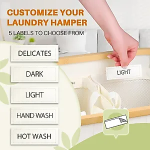 Laundry Hamper With Lid, 160l Clothes Hamper For Laundry Basket 3section, Large Laundry Hamper With Removable Bags Foldable Laundry Basket Organizer For Bedroom,Laundry Room, Dirty Clothing Hamper