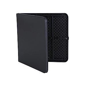 GEEYOU Versatile and Portable: 4-Foot Fold-in-Half Adjustable Table in Rich Black | Convenient and Space-Saving Solution