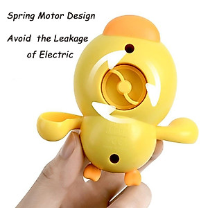 3 Pack Duck Bath Toys, Bathtub Toys for Baby Toddler, Wind Up Bathing Water Toy Bath Swimming Duck Toy, Swimming Tub Bathtub Pool Cute Swimming Toys for Boys Girls