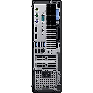 Dell Optiplex 7060 SFF Desktop i5-8500 UP to 4.10GHz 16GB DDR4 256GB NVMe M.2 SSD Wireless Keyboard Mouse Built in WiFi & BT Dual Monitor Support Win10 Pro (Renewed)