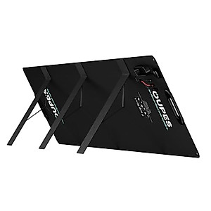 OUPES Solar Panel 100W Compatible with Jackery Power Station, Portable Power Panels for OUPES 600/1200/1800W Solar Generators, Ultra-Thin Lightweight High Conversion Efficiency Foldable Outdoor