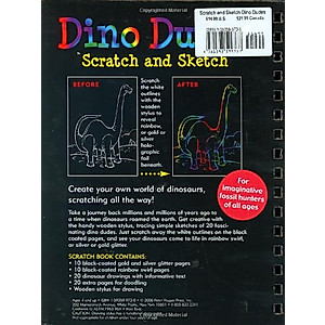 Scratch & Sketch Dino Dudes