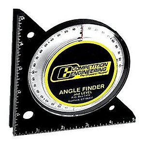 Competition Engineering C5020 Professional Angle Finder and Level