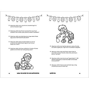Would You Rather Book for Kids Easter Edition: Easter Basket Stuffers for Kids and Tweens. Easter Gifts for Girls and Boys Age 6 - 12 Years Old (Easter Joke Books for Kids Series)