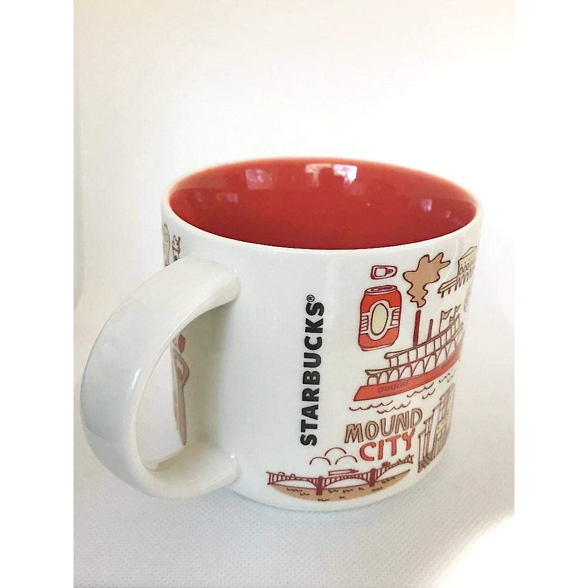 Starbucks St. Louis Been There Series Ceramic Coffee Mug Cup 14oz