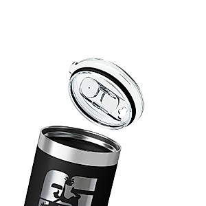 Cuptify Cheer Tumbler with Lid Laser Engraved on Black 22 oz Skinny Cup for Cheerleader Vacuum Insulated Birthday Gift for Cheerleading, Cheer Squad, Women