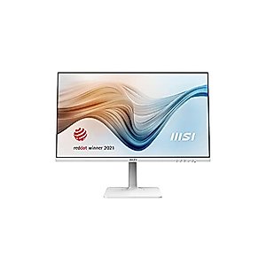 MSI Modern MD271PW, 27", 1920 x 1080 (FHD), IPS, 75Hz, TUV Certified Eyesight Protection, 5ms, HDMI, Displayport, USB C, Tilt, Swivel, Height Adjustable, Pivot