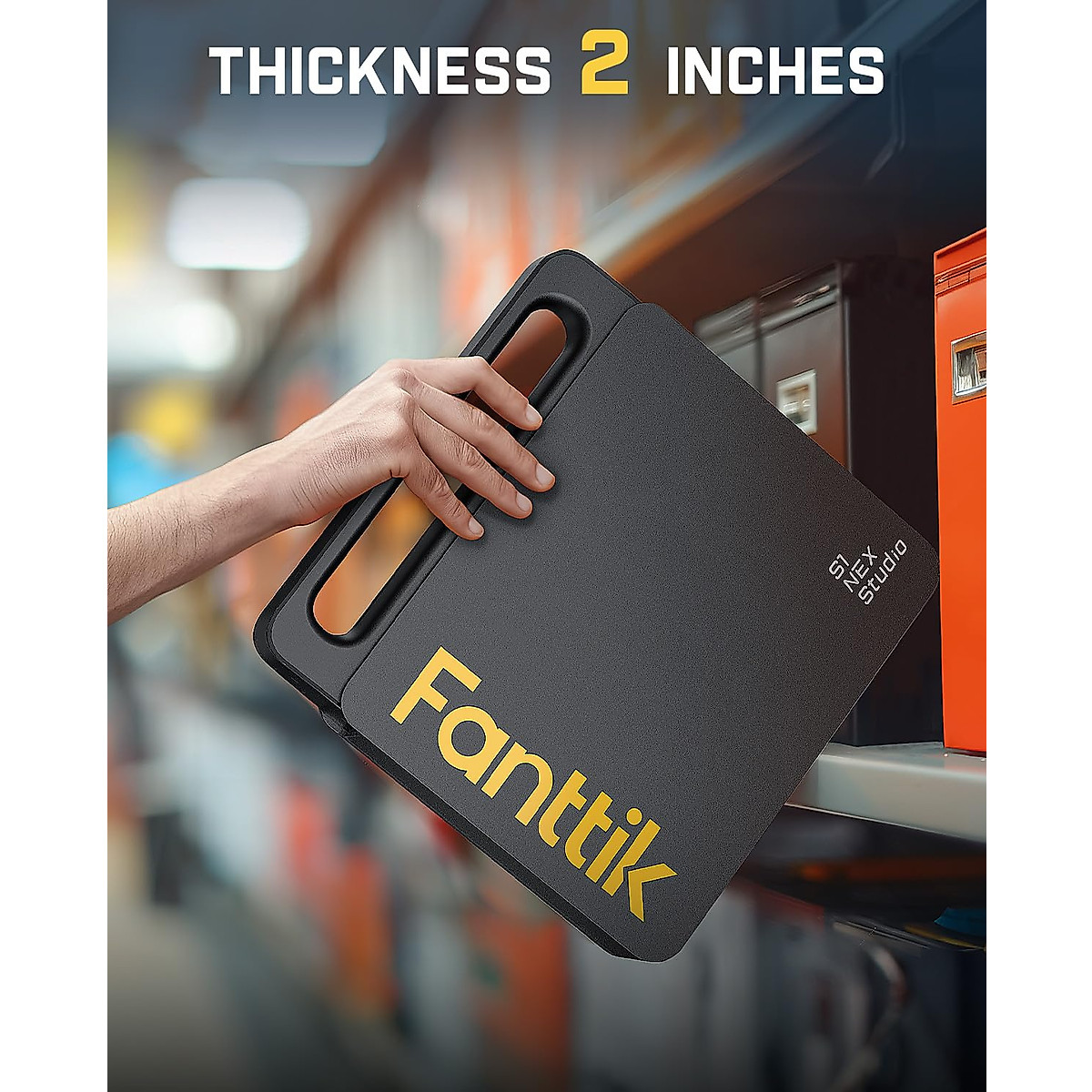 Fanttik S1 NEX Studio Electric Screwdriver Tool Kit, 3 Torque Settings, Max 6N.m, 10 Magnetic Bits, 7 Types Tools, Hex Keys, Spanner, Claw Hammer, Household Tool Kits for Home Repairs, Idea DIY