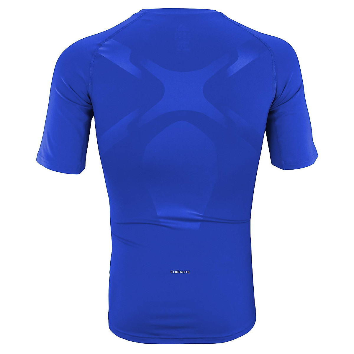 adidas Techfit Fitted Short Sleeve Top - Men's Multi-Sport L Collegiate Royal