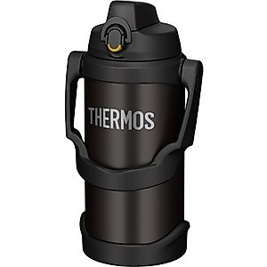 Thermos FJQ-2000 BK Vacuum Insulated Sports Jug, 6.6 gal (2 L) Black