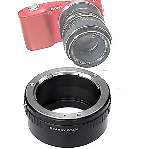 Fotasy CY Lens to E-Mount Adapter, Contax Zeiss C/Y Lens to E Mount Adapter, Contax Lens EMount, Compatible with Sony a7 a7r a7s a7 II III IV a9 a9II a7c aplha 1 a6600 a6500 a6400 a6300 a6100 ZV-E10