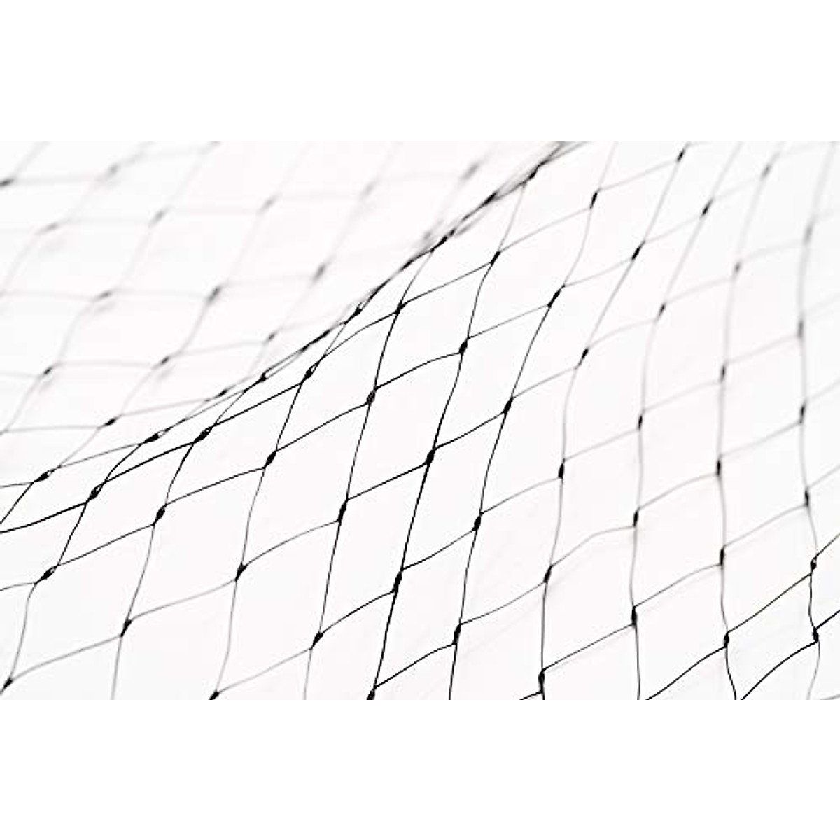 PetiDream Bird Netting -Stops Hawks,Birds from Plants ,Fruit Trees and Vegetables - Perfect as Garden Netting and Protective Net in 13ftx 33ft,Black