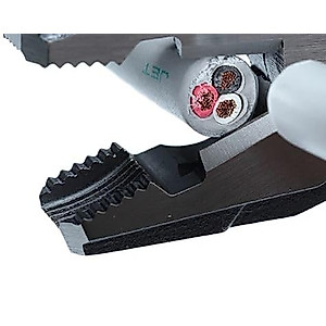 VAMPLIERS 4-Piece Stripped Screw Extractor Pliers Set. Made in Japan: 8" Linesman, 7.5" Long Nose, 6.25" Multipurpose & 5" ESD Safe Pliers. Remove any Stripped/Damaged/Rusted Screws.