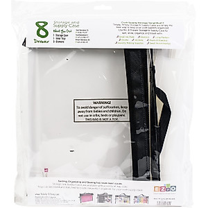 Totally Tiffany Supply CASE W/DRWRS 8 Drawers, Multi