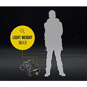 CONCORD 12" THE BLOCK BURNER Single Propane Outdoor Burner. 100,000 BTU Great for Home Brewing, Camping, Tailgating, and More!