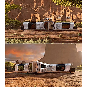 Capsule Home House, Commercial spce pod Hotel Luxury Tiny House fabricated Space Capsule Container Model D6