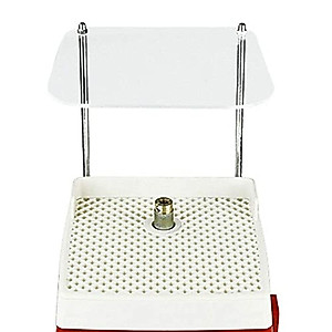 Portable Stained Grinder Mini Glass Diamond Ceramics Art DIY Desktop Grinding Tool Machine for Glass Processing Arts Decoration MCBL58 Grinding Wheel (With Stand)