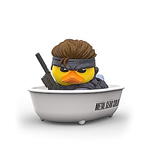 TUBBZ Solid Snake Collectible Rubber Duck Vinyl Figure – Official Metal Gear Solid Merchandise – Action PC & Video Games
