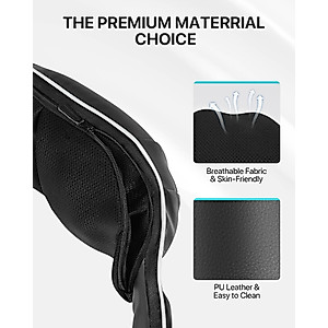 ALLJOY Shiatsu Back and Neck Massager with Heat, Electric Deep Tissue 3D Kneading Massage Pillow for Shoulder, Legs, Foot and Body, Relax Gifts for Women Men Mom Dad