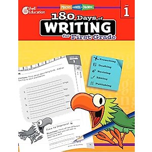 180 Days of Writing for First Grade - An Easy-to-Use First Grade Writing Workbook to Practice and Improve Writing Skills (180 Days of Practice)