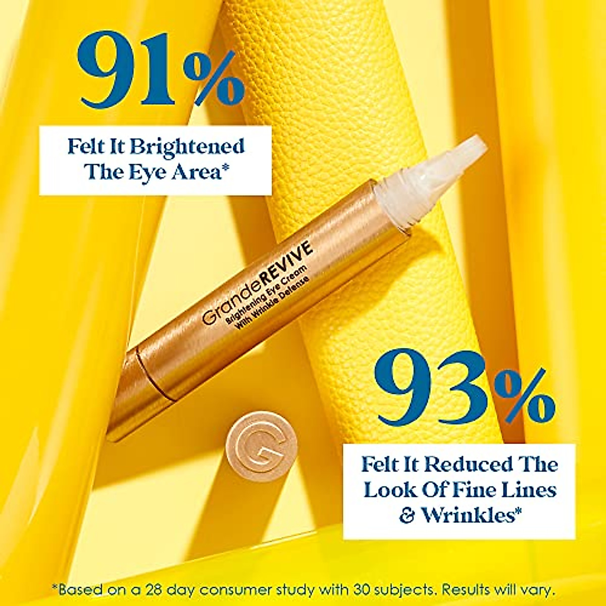 Grande Cosmetics GrandeREVIVE Brightening Eye Cream with Wrinkle Defense