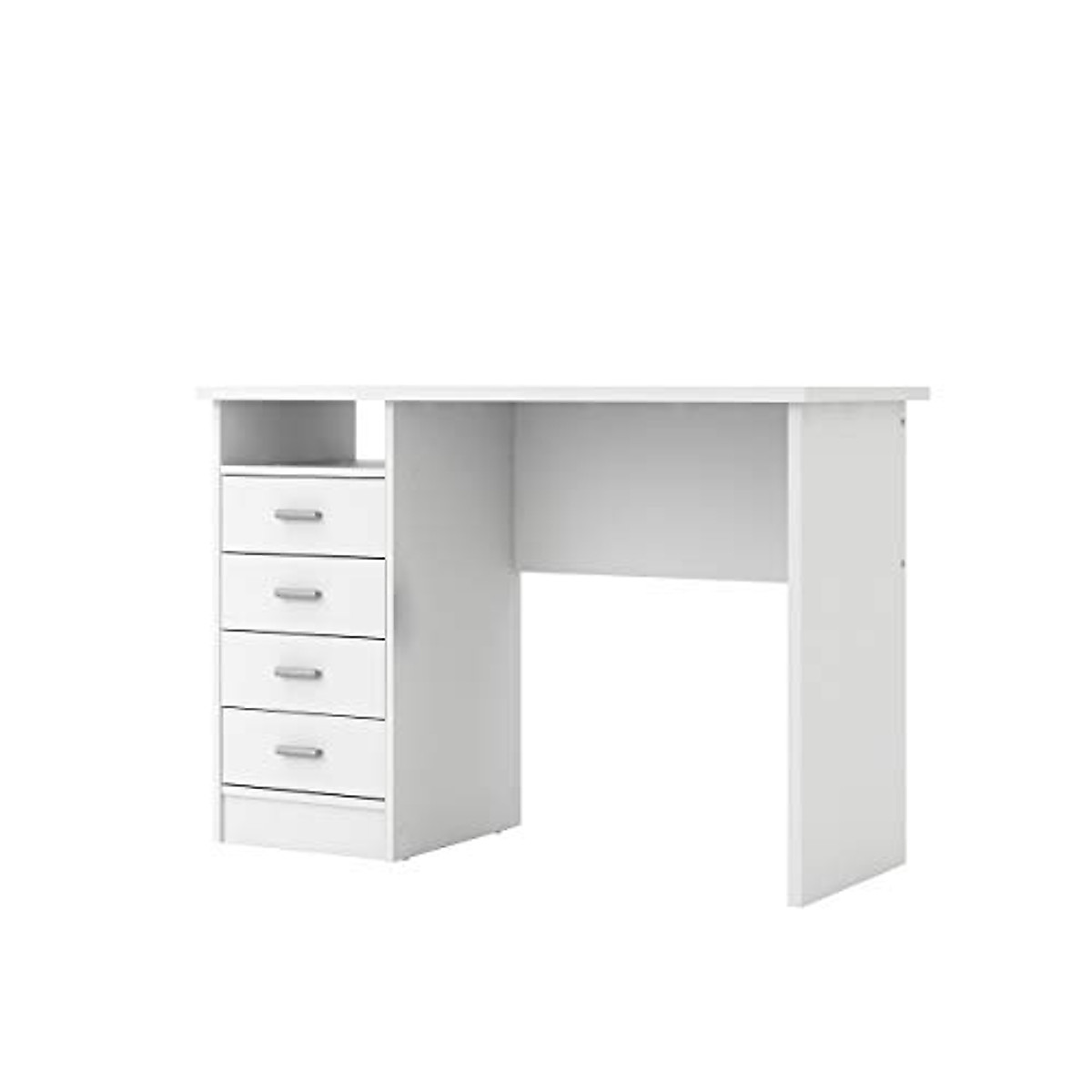 Tvilum Desk with 4 Drawers, White