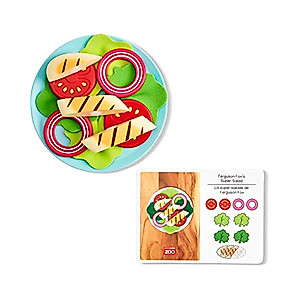 Skip Hop Play Food Set, Zoo Little Chef Meal Kit