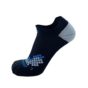 Zensah Plantar Fasciitis Relief Compression Socks - PF Night Socks for Plantar Fascia and Achilles Tendon Stability, Pain (Black, X-Large)