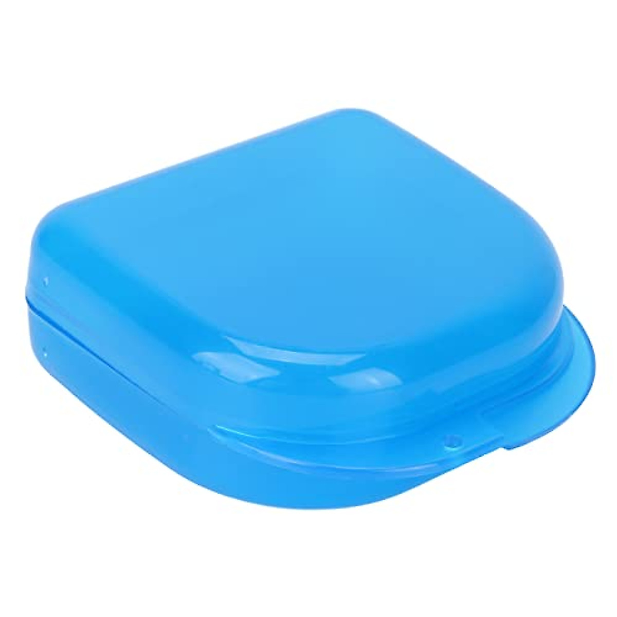 Denture Case, Compact Portable Dustproof Denture Storage Box 4pcs Plastic Mellow Firm Sturdy for Dental Clinic for Home Travel for Men Women