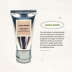 Laura Mercier 3-Pc. Party Of Three Hand Cream Travel Size Set:: Almond Coconut, Ambre Vanille, Crème Brûlée