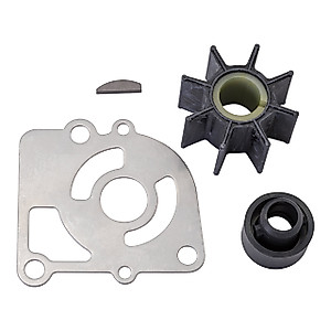 Quicksilver 803748Q02 Water Pump Impeller Repair Kit for Mercury 9.9 Hp 4-Stroke Bigfoot Outboards