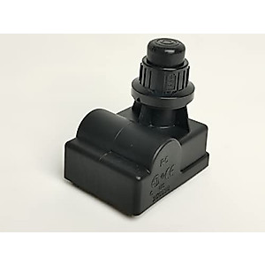 onlyfire 14451 Universal Electric Silver Push Button Igniter BBQ Replacement for Gas Grill by Brinkmann, Grillmaster, Brinkmann, Grillware, Jenn Air, and Others