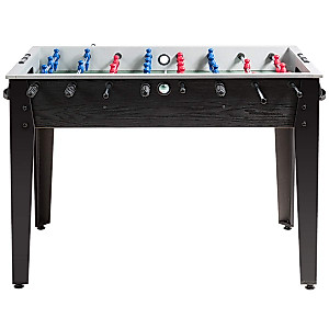 Giantex Foosball Table, Wooden Soccer Table Game w/Footballs, Suit for 4 Players, Competition Size Table Football for Kids, Adults, Football Table for Game Room, Arcades (48 inch, Black)