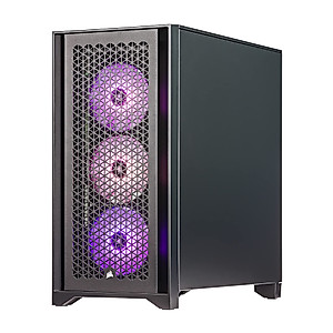 Velztorm Rivex CTO Gaming Desktop (Intel i9-12900K 16-Core, GeForce RTX 3060 Ti 8GB, 32GB DDR5 4800MHz, 1TB PCIe SSD + 1TB HDD, RGB Fans, 240 mm AIO, 1000W PSU, WiFi 6, BT 5.2, Win 10 Home)