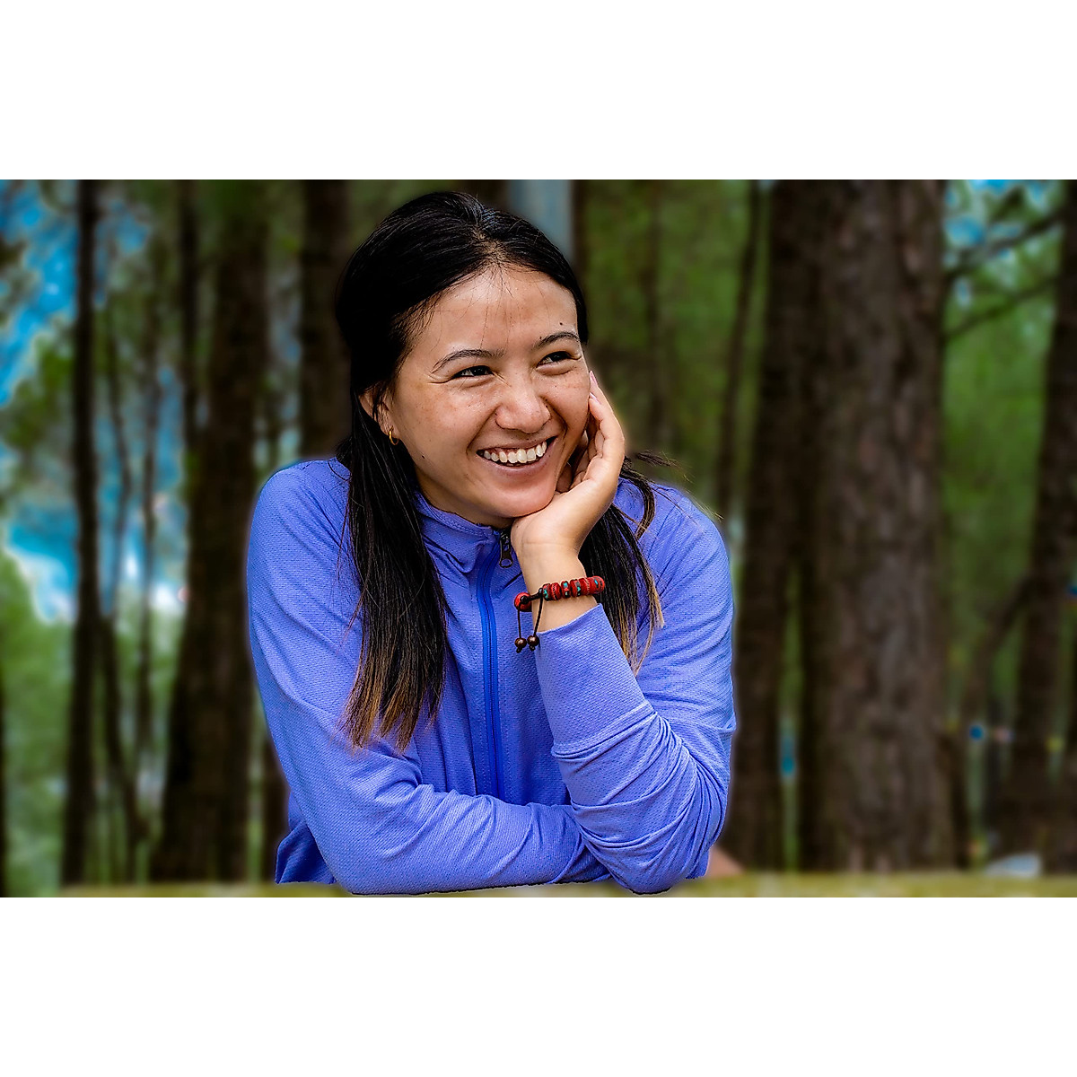 Hands Of Tibet Tibetan Prayer Mala Embedded Medicine Bracelet Yoga Healing Beads Adjustable Wrist Mala Many Color Choices (Red) Natural Himalaya Yak Bone Prayer Beads Yoga Healing for Meditation