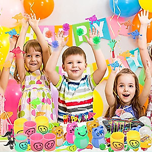 100 Pcs Party Favors Toy Assortment, Carnival Prizes Treasure Box Birthday Party, Goodie Bag Stuffers for Kids, Pinata Filler, Birthday Gift Toys, Stocking Stuffers, Party Favors for Kids 4-8, 8-12