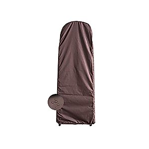 KUAIE Covers for Garden Furniture Folding Ladder Protective Cover Wwaterproof and Dustproof with Drawstring Garden Ladder Cover (Color : Brown, Size : 50x195x6.5cm)