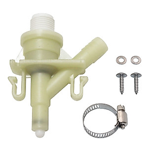 Byenins New Durable Plastic Water Valve Kit 385311641 for 300 310 320 series - for Sealand marine toilet replacement