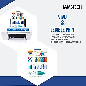iamstech TN227 High Yield Toner Cartridge 4PackBrother TN-227BK/C/M/Y High Yield HL-L3270CDW HL-L3290CDW HL-L3210CW MFC-L3710CW MFC-L3750CDW MFC-L3770CDW HL-L3230CDW Printer Black/Cyan/Yellow/Magenta