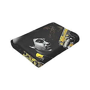 Jenniarner Flannel Plush Nice Throw Blanket, Mexican Chalino Singer Compose SáNchez Throw for Fall Chair, Ultra Cozy and Large Wrinkle-Resistant 50"x40"