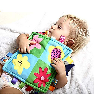 G-Tree Yellow Baby Comforter Blanket - Rabbit, Bird and Bee Animals Security Blanket with Plain Yellow Textured Underside