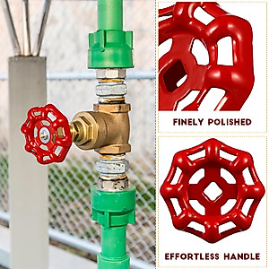 TOVINANNA Faucet Handle Replacement Gate Replacement Parts Round Wheel Handle Water Spigot Handle Gate Handle Water Spigot Parts Sillcock Handle Water Fittings Gating Hand Wheel